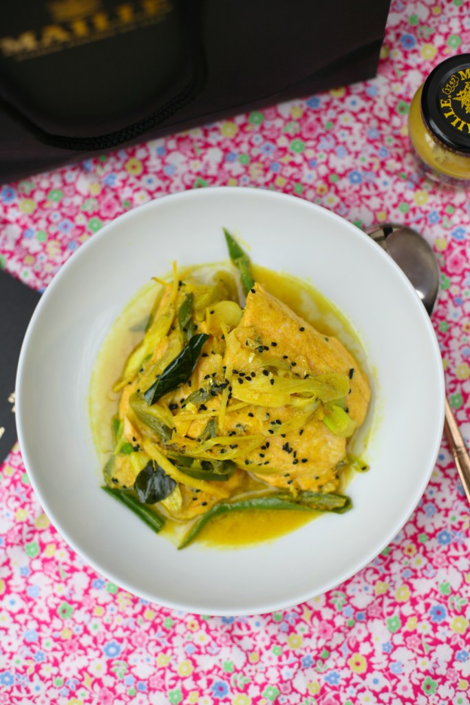 Mustard, Coconut and Colombo Spices Salmon Curry | CHILLI & MINT